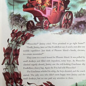 Walt Disney’s Pinocchio 1966 - Etsy
