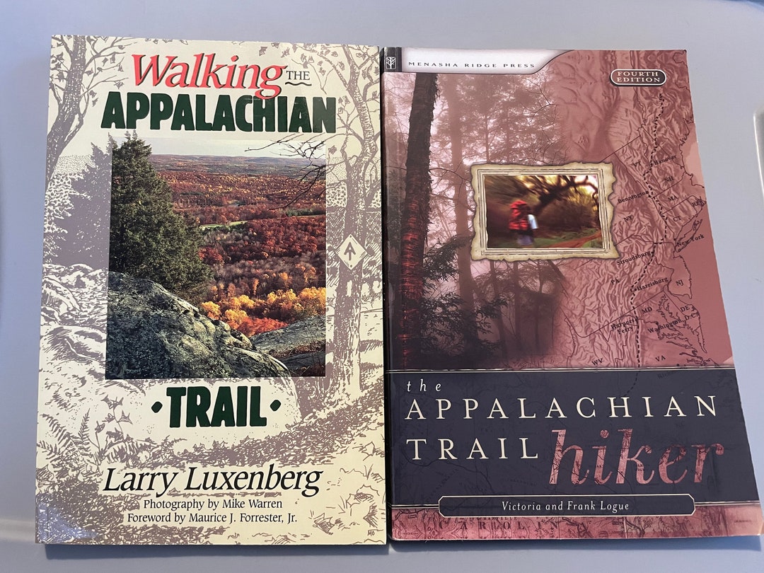 Hiking the Appalachian Trail Two Books - Etsy