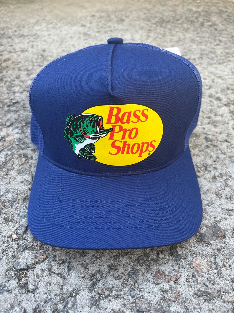 Authentic Black Bass Pro Shops Hat Adjustable With Tags - Etsy