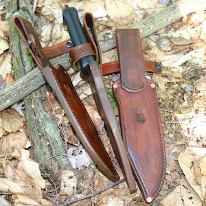 Becker BK7 Hand Made Leather Sheath - Etsy
