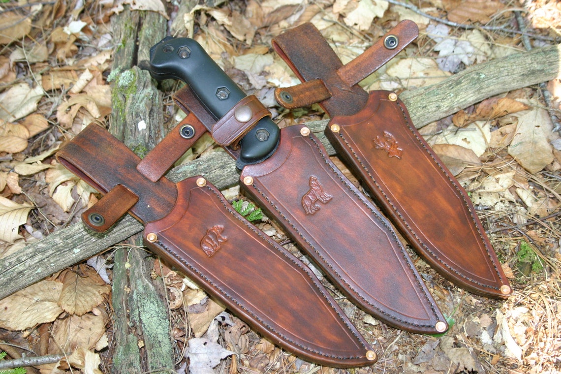 Becker BK7 Hand Made Leather Sheath - Etsy