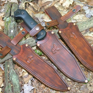 Becker BK7 Hand Made Leather Sheath - Etsy