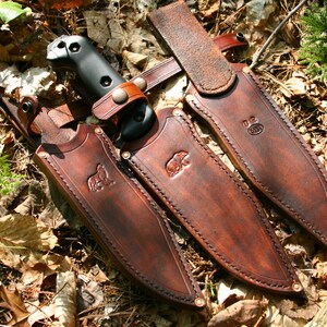Becker BK7 Hand Made Leather Sheath - Etsy