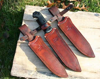 Becker BK7 Hand Made Leather Sheath - Etsy