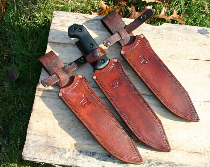 Becker BK9 Hand Made Leather Sheath - Etsy