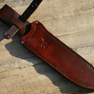 Becker BK9 Hand Made Leather Sheath - Etsy