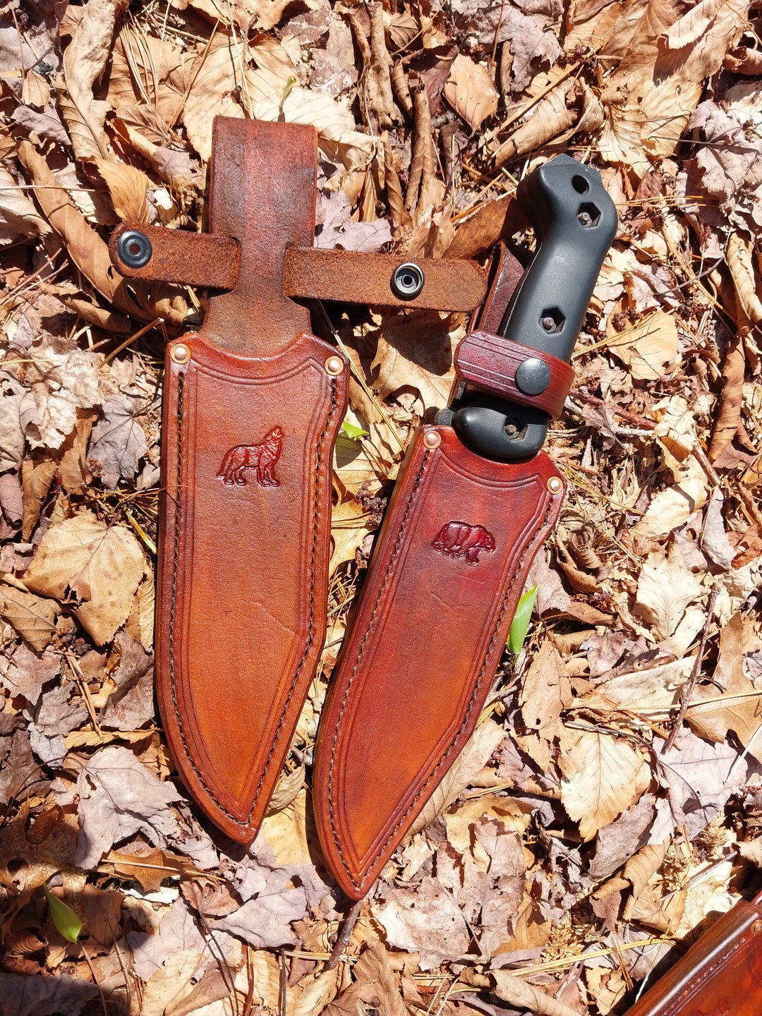 Becker BK7 Hand Made Leather Sheath - Etsy
