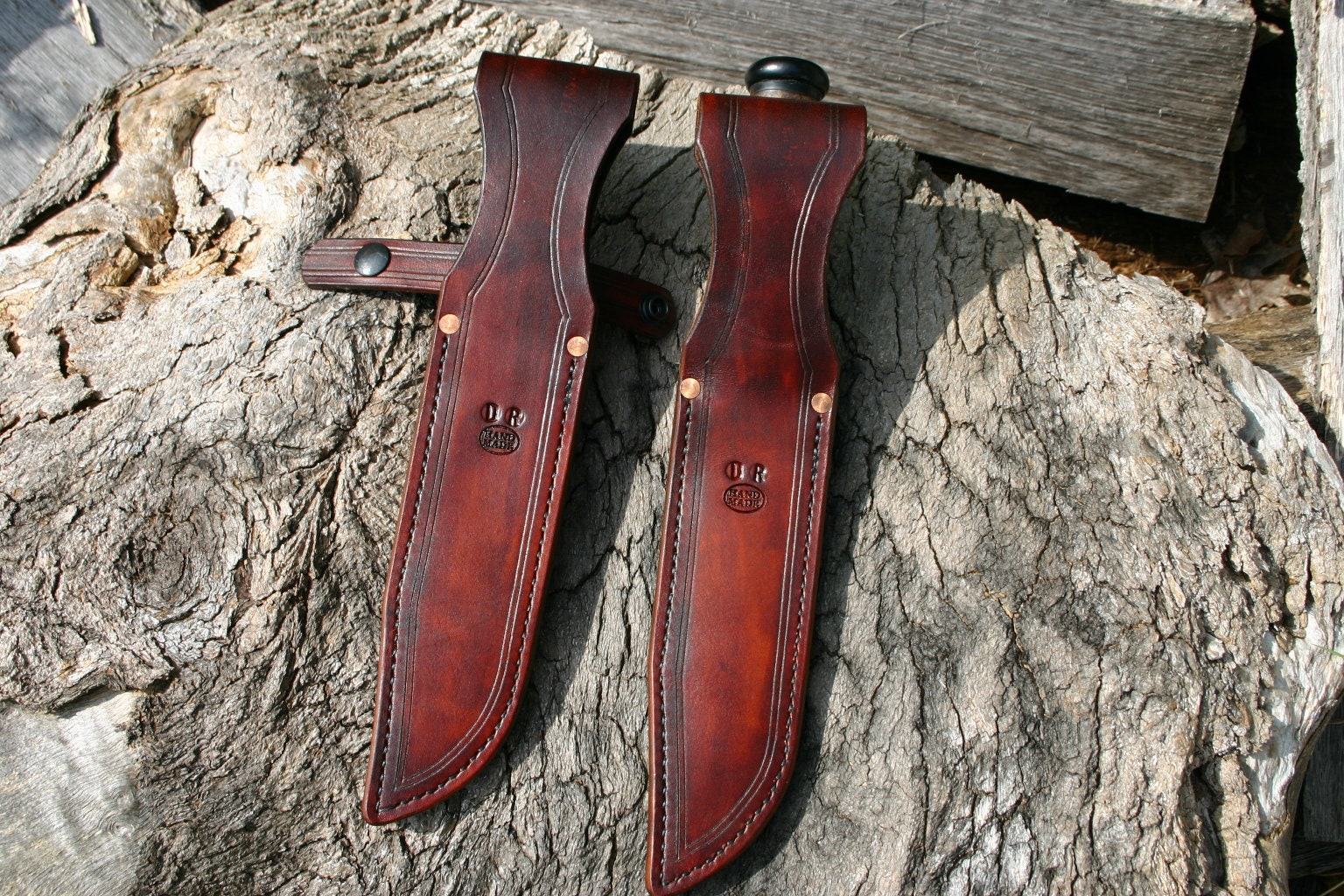 Hand Crafted Ka-bar Sheath - Etsy