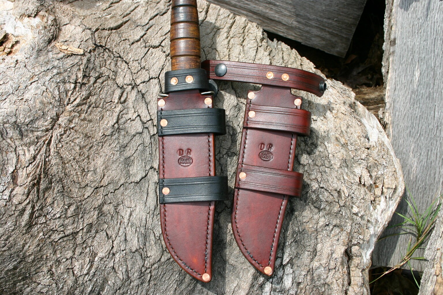 Scout Style Horizontal Ka-bar Sheath - Etsy