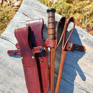 Hand Crafted Ka-bar Sheath - Etsy