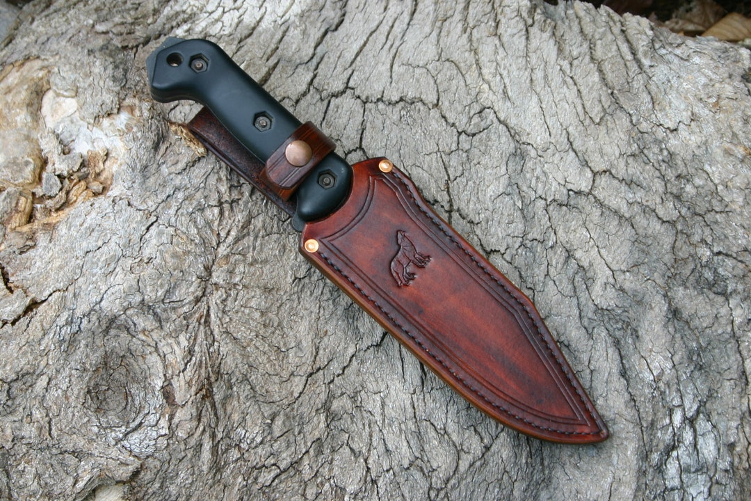 Becker BK7 Hand Made Leather Sheath - Etsy