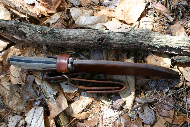 Ontario Rat 7 Hand Made Leather Sheath With Dangler - Etsy