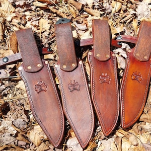 Becker BK7 Hand Made Leather Sheath - Etsy