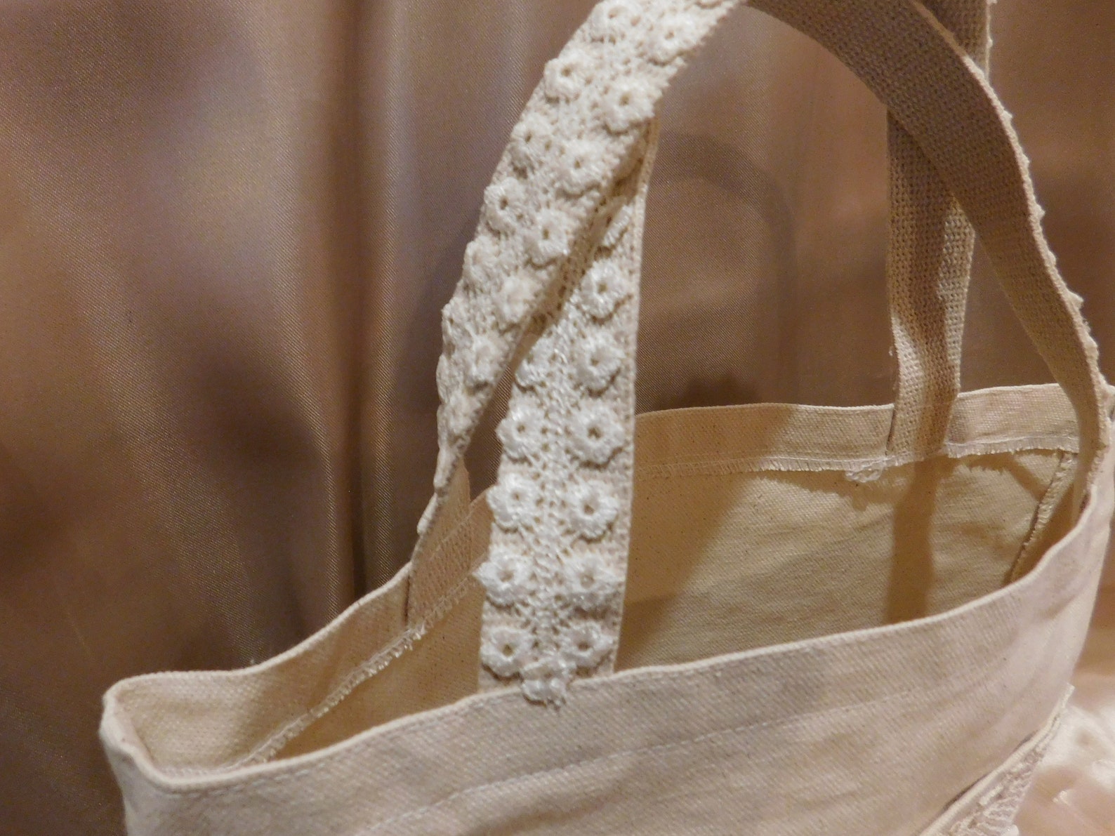 Shabby Chic Vintage Doily Tote Bag Purse Hand Bag - Etsy