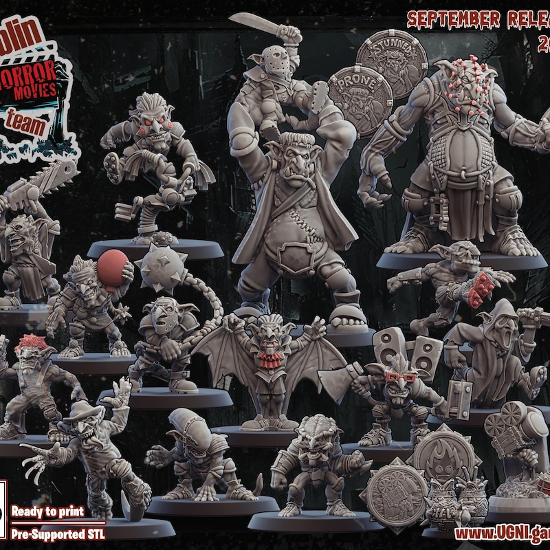 Goblin Horror Minis - Etsy UK
