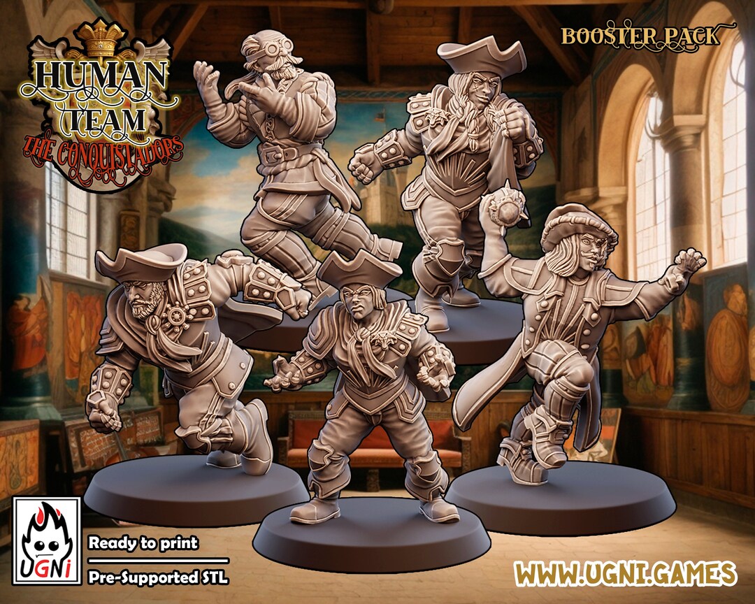 Old World - Human Booster Pack - Fantasy Football Team - UGNI ...