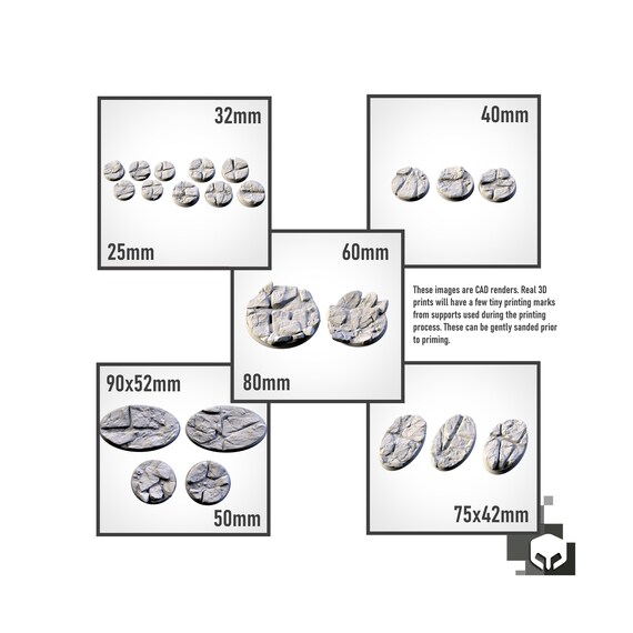 Volcano High Res RPG Bases Magnet Capable Txarli Factory - Etsy