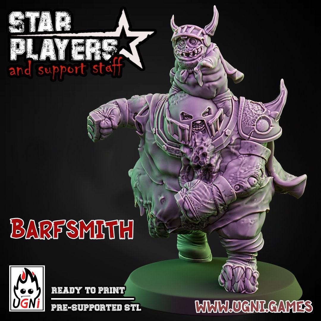 Norgle Star Players - Fantasy Football Team - UGNI Miniatures - Etsy
