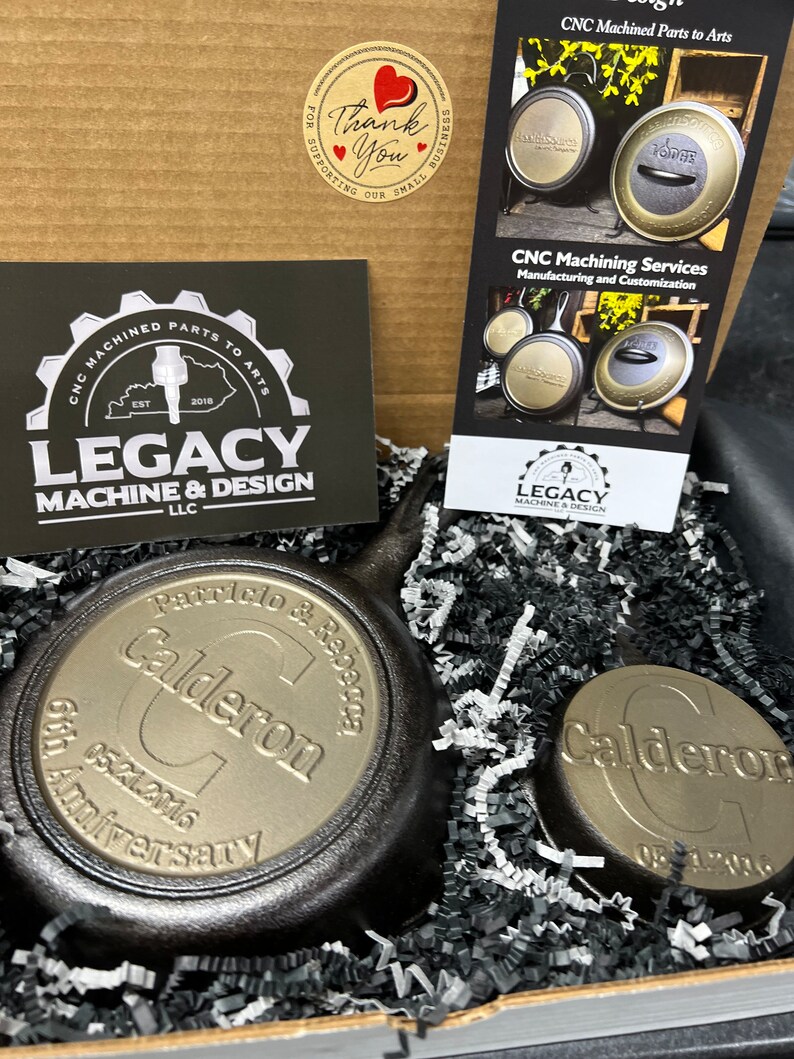 Personalized/custom Cast Iron Skillet - Etsy