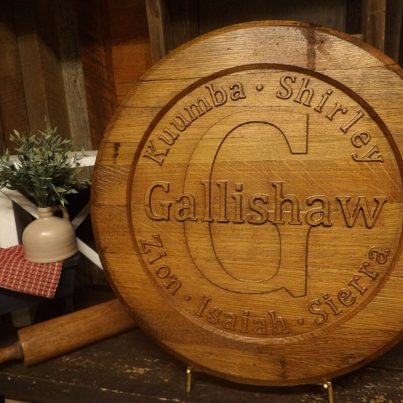 Custom Barrel Sign - Etsy