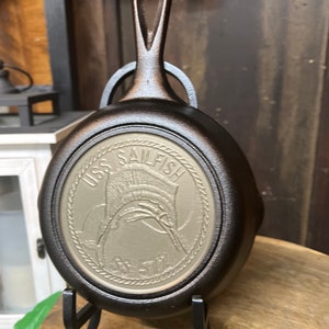 Military Customized Cast Iron Skillet - Etsy