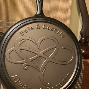 Personalized/custom Cast Iron Skillet - Etsy