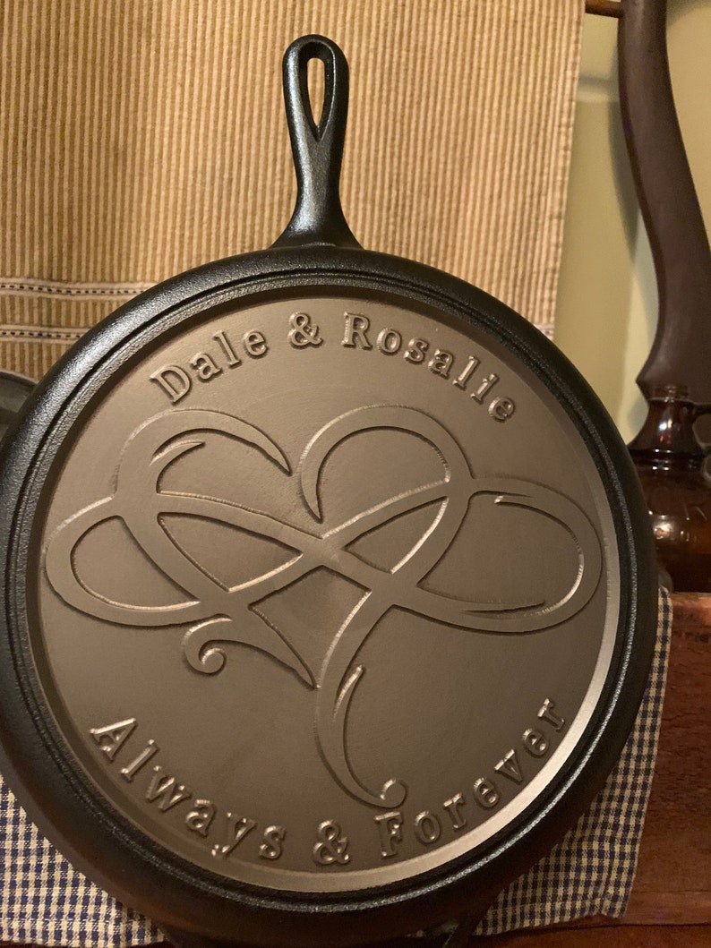 Personalized/custom Cast Iron Skillet - Etsy
