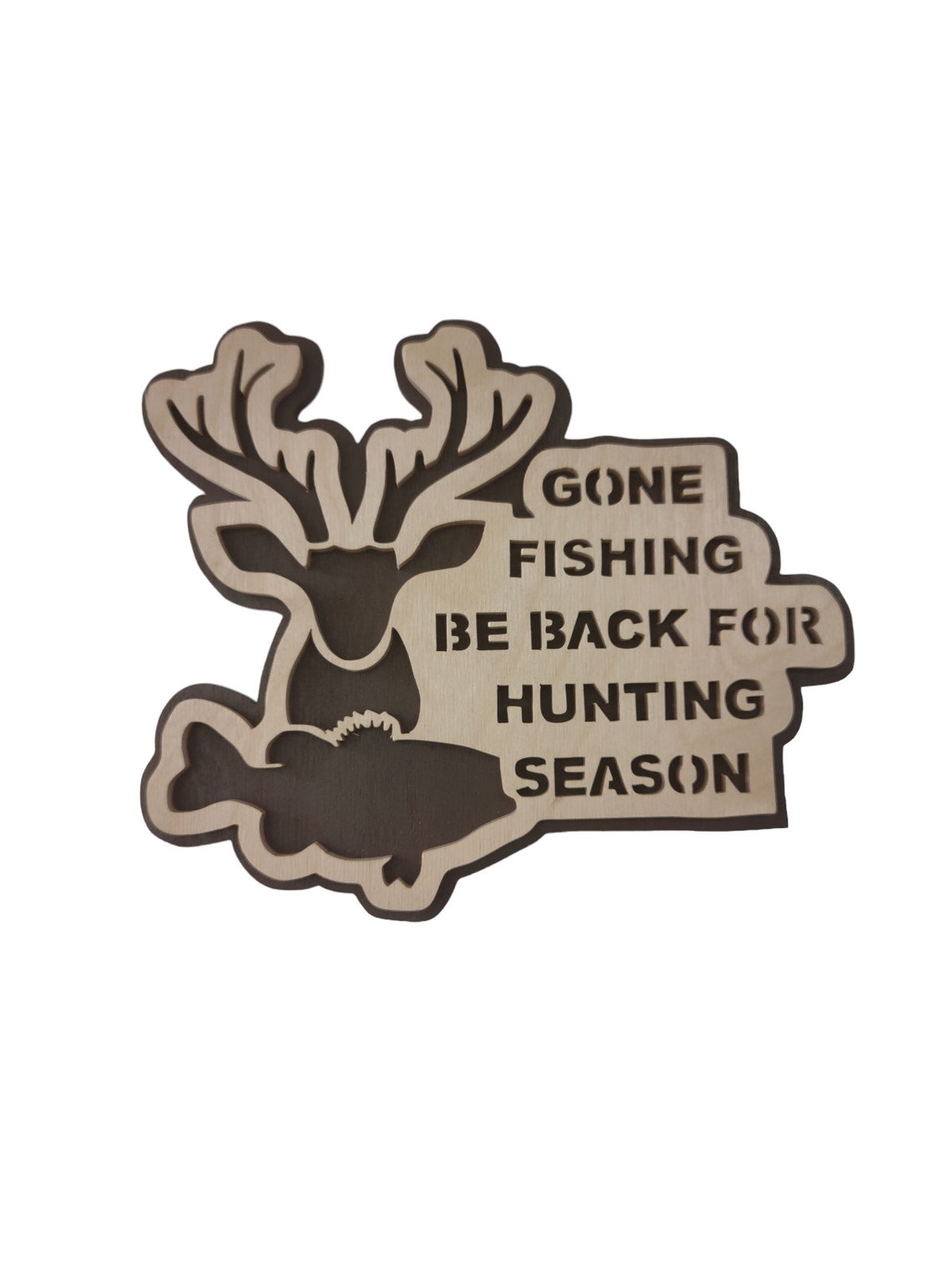 Hunting and Fishing Sign/ Hunting/ Fishing/ Hunt/ Fish/ Deer/ Hunter ...