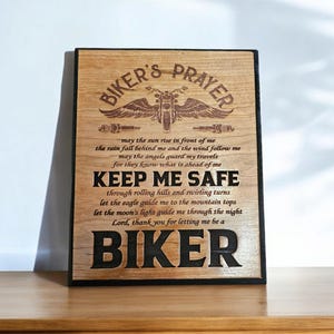Biker Prayer - Etsy