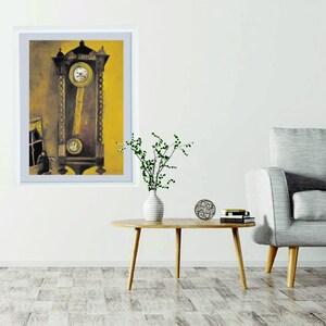 Marc Chagall the Clock Wall Art Masterpiece Print High Resolution Fine ...