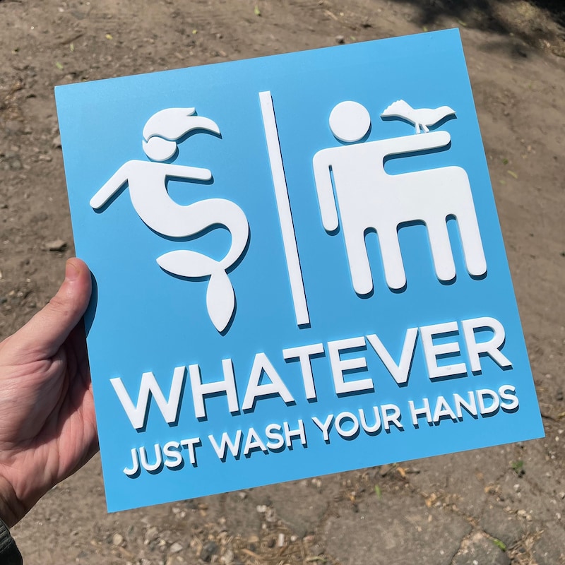 Whatever Sign - Etsy