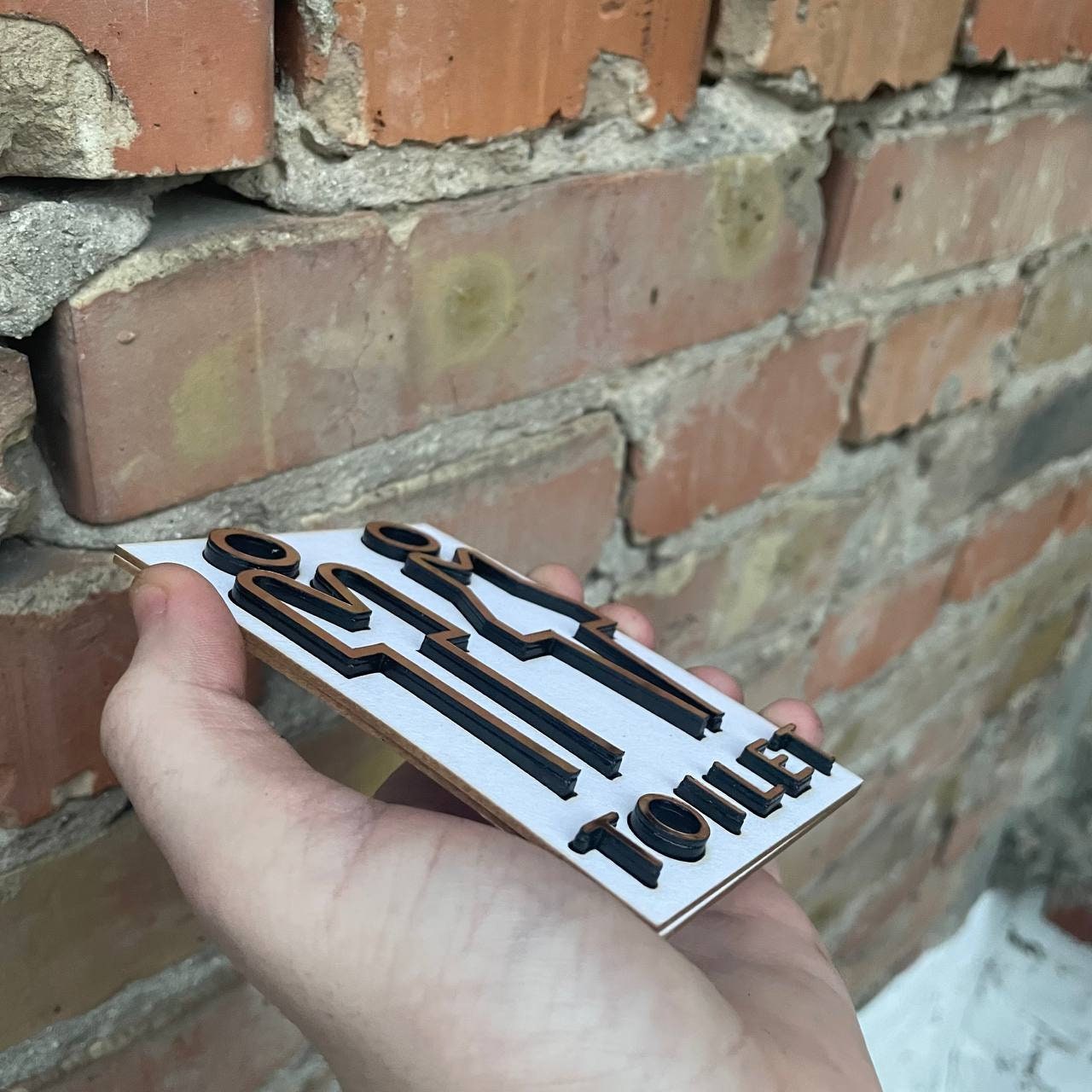 Gold Toilet Sign Restroom Sign WC Sign - Etsy