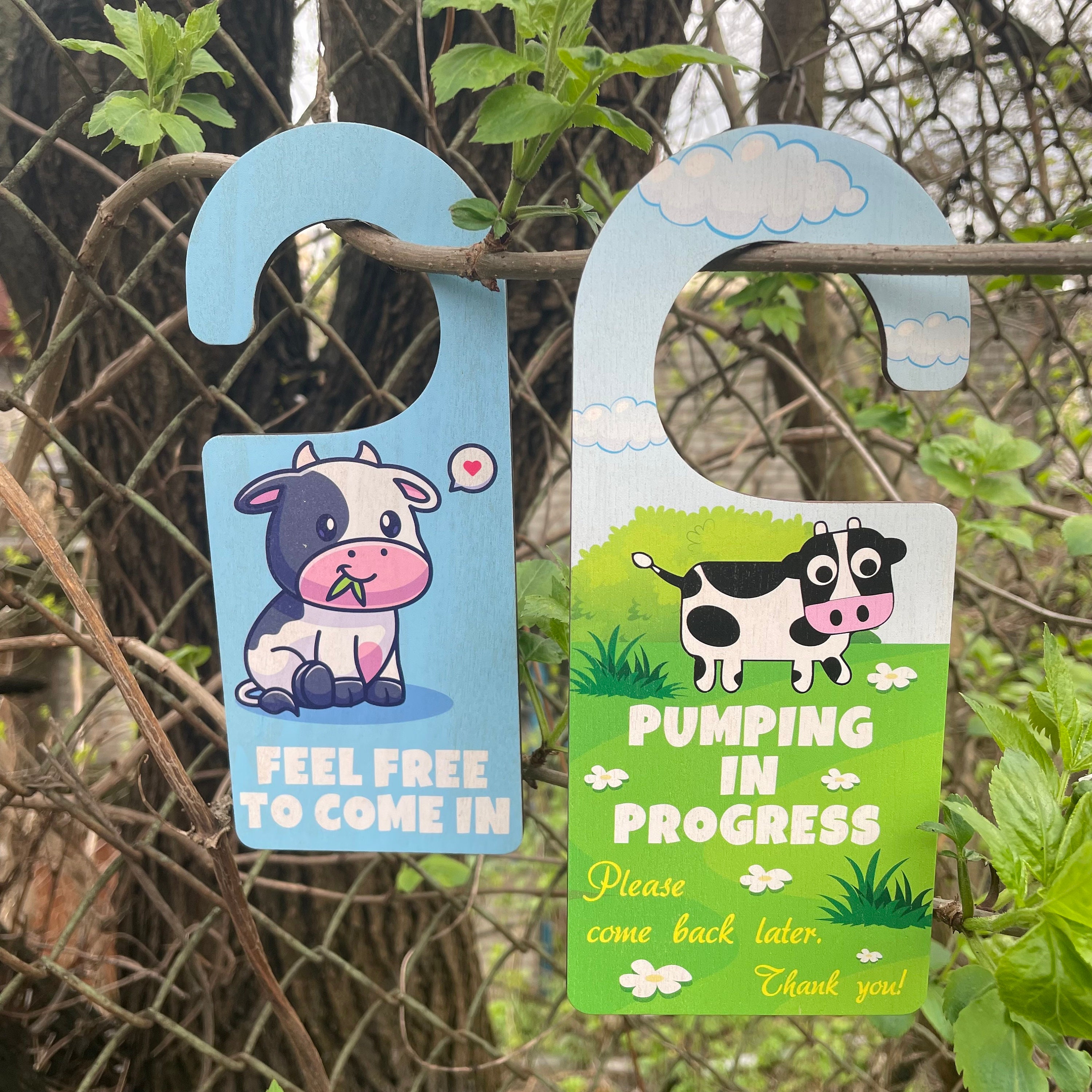 Pumping Sign for Work - Pumping Door Hanger - Baby Door Hanger - Baby ...