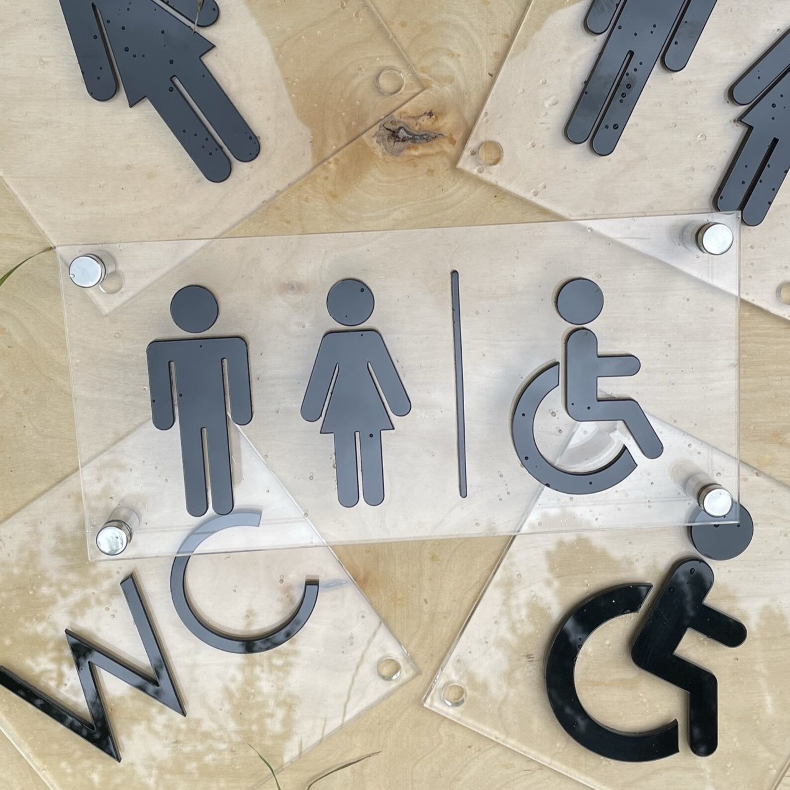 Restroom Sign Toilet Sign WC Sign Men's Room Sign - Etsy UK