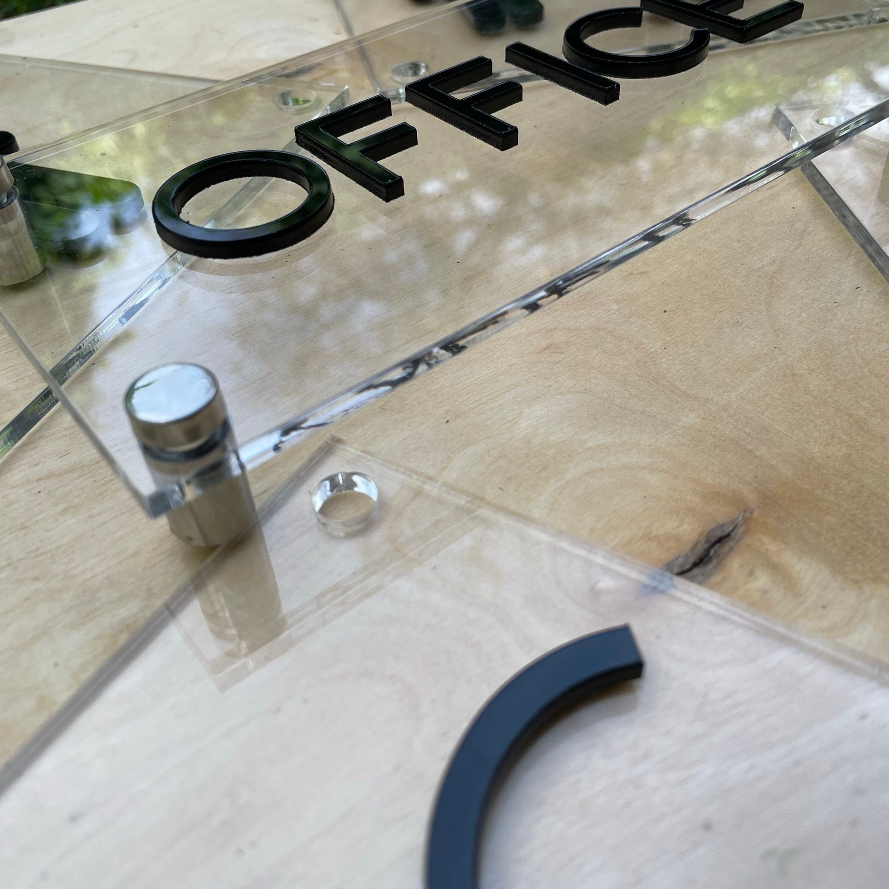 Office Door Sign Door Name Plate Custom Plaque Address Plaque - Etsy