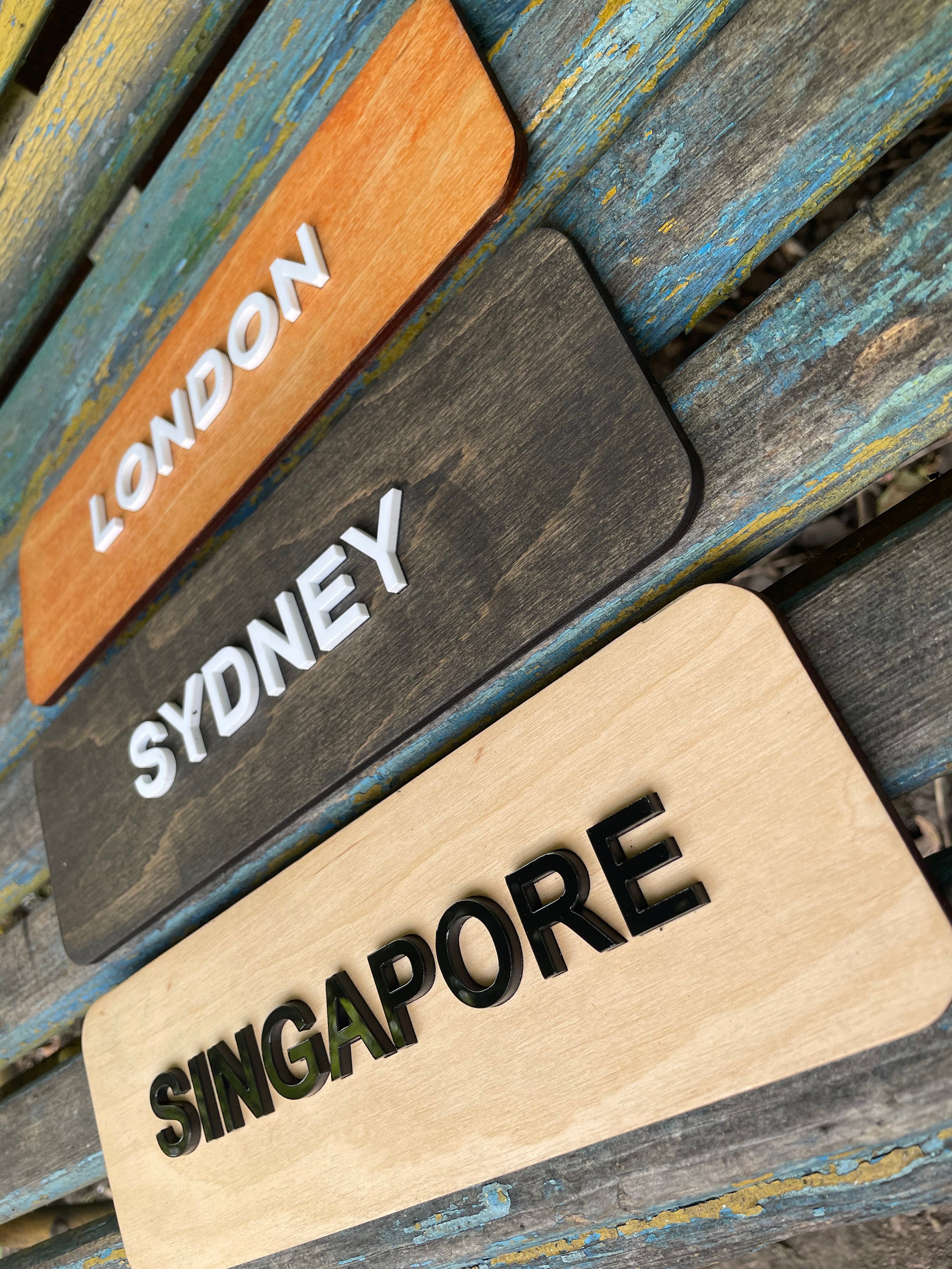 Sign for World Clock - Hotel Reception Clock Sign - City Time Zone ...