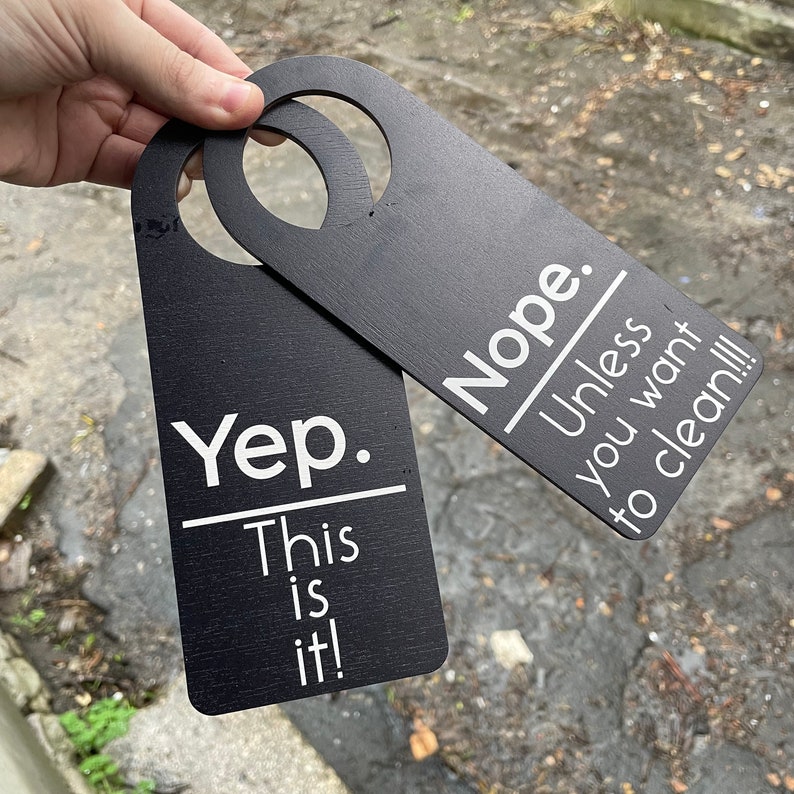 Custom Do Not Disturb Door Sign Wood Do Not Disturb Door Hanger Custom ...