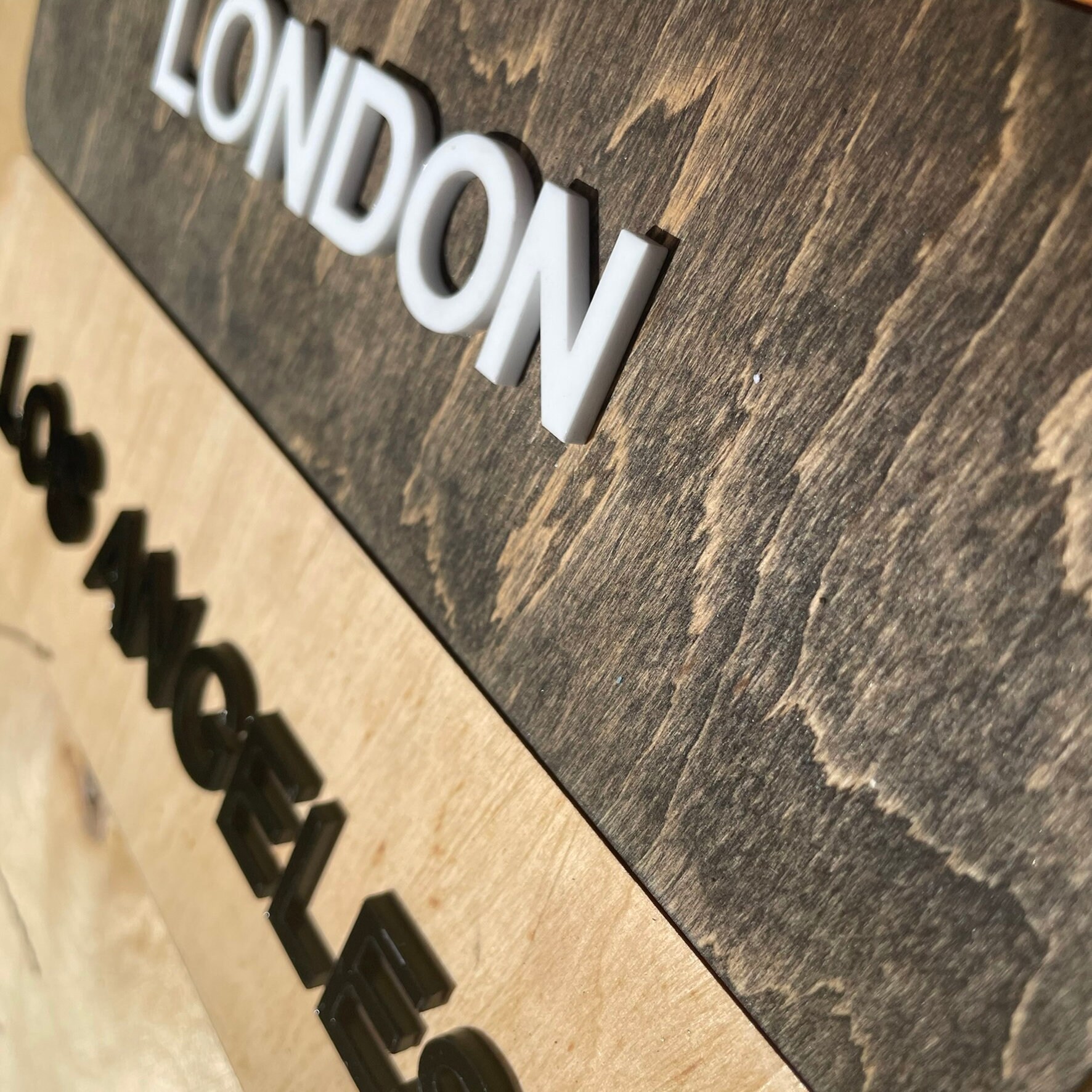 Sign for World Clock Hotel Reception Clock Sign City Time Zone Clock ...