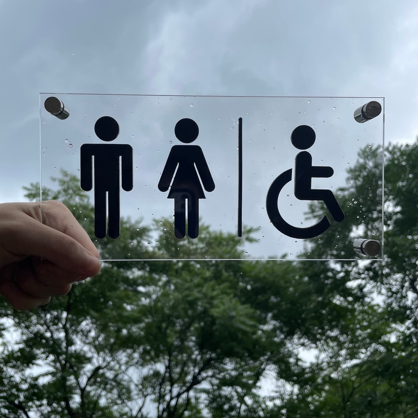 Restroom Sign Toilet Sign WC Sign Men's Room Sign - Etsy UK