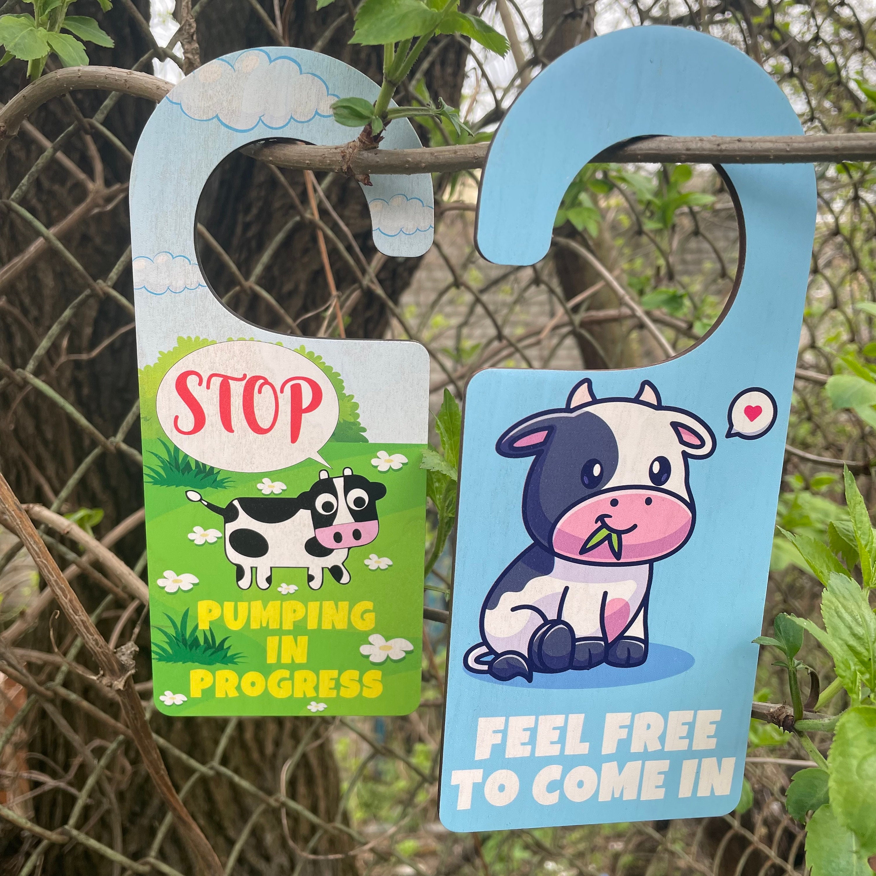 Pumping Sign for Work - Pumping Door Hanger - Baby Door Hanger - Baby ...