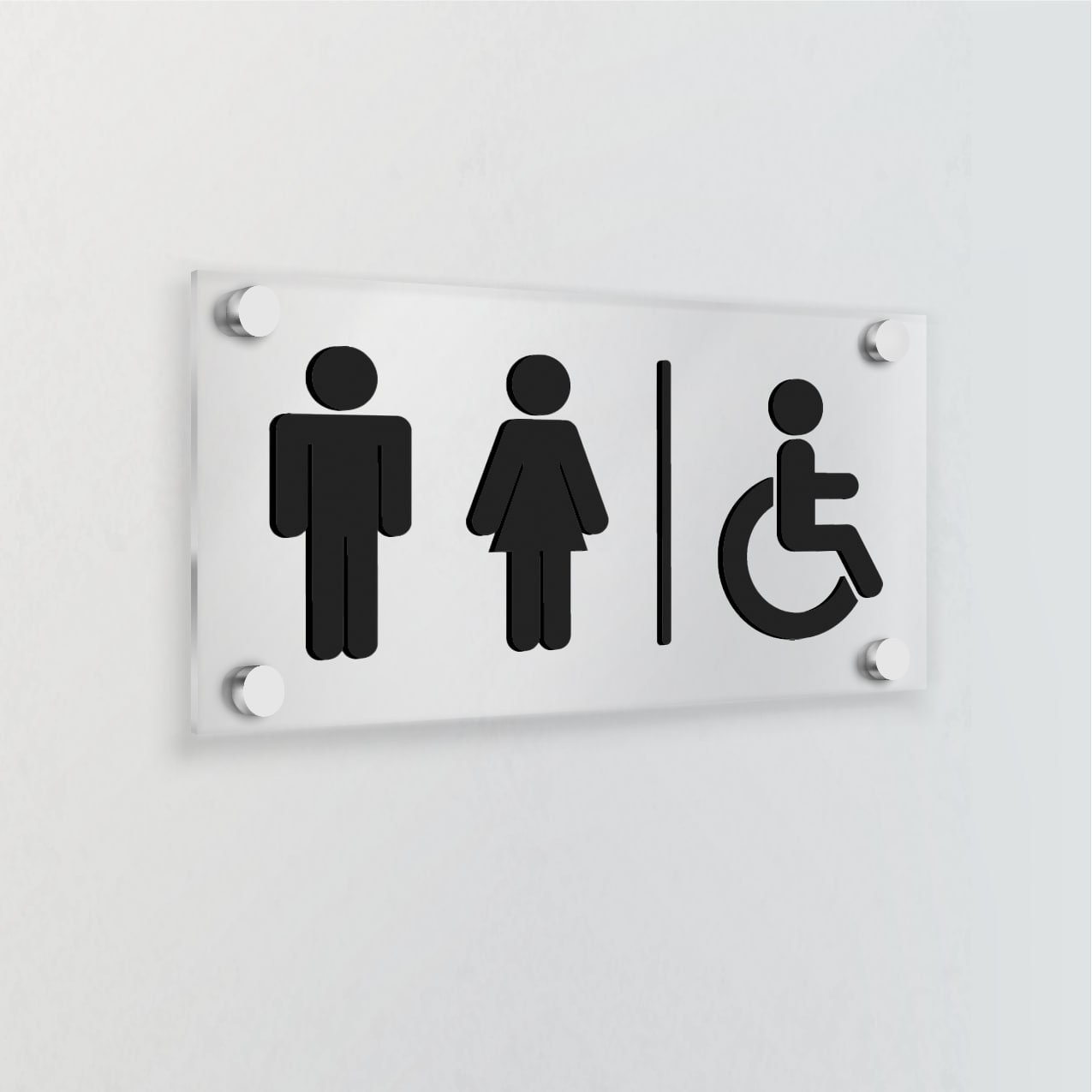 Restroom Sign Toilet Sign WC Sign Men's Room Sign - Etsy UK