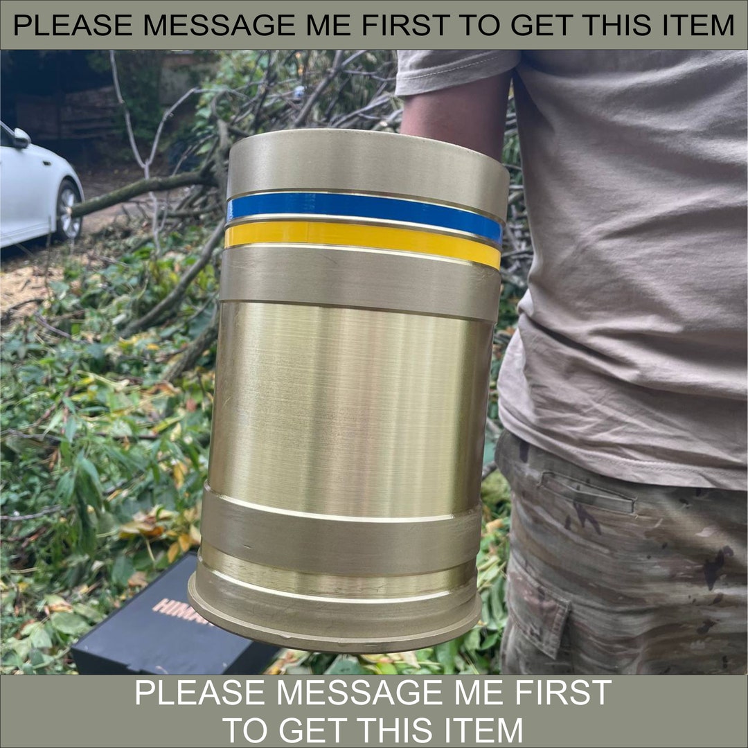 152mm Artillery Shell Case From Ukraine 100% Donated to the Army of ...