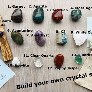 Healing Crystals Starter Kit | Choose Your Own Set - Etsy