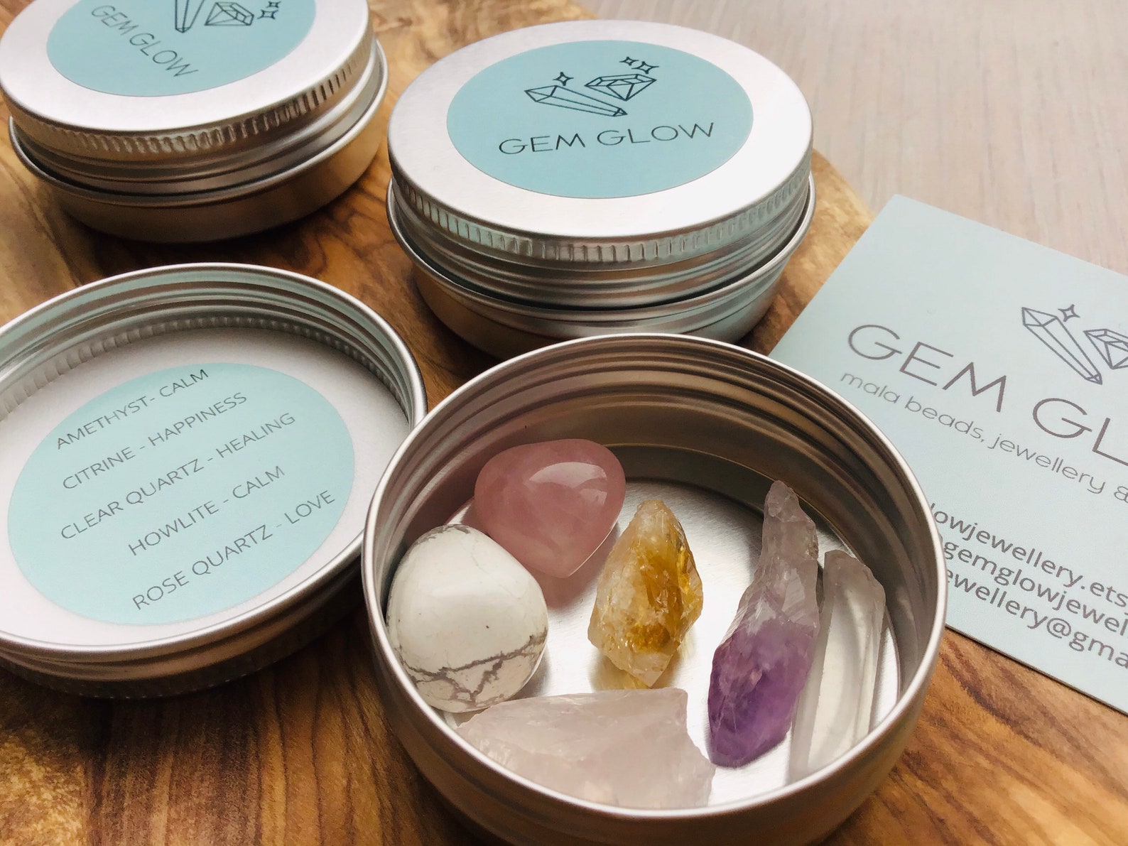 Crystals Crystals Set MINI Pocket Crystals Set - Etsy