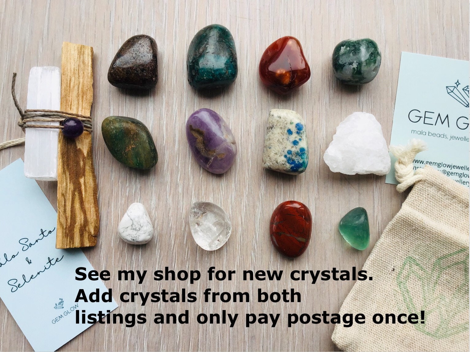 Crystals Healing Crystals Kit Starter Kit Crystals T Etsy
