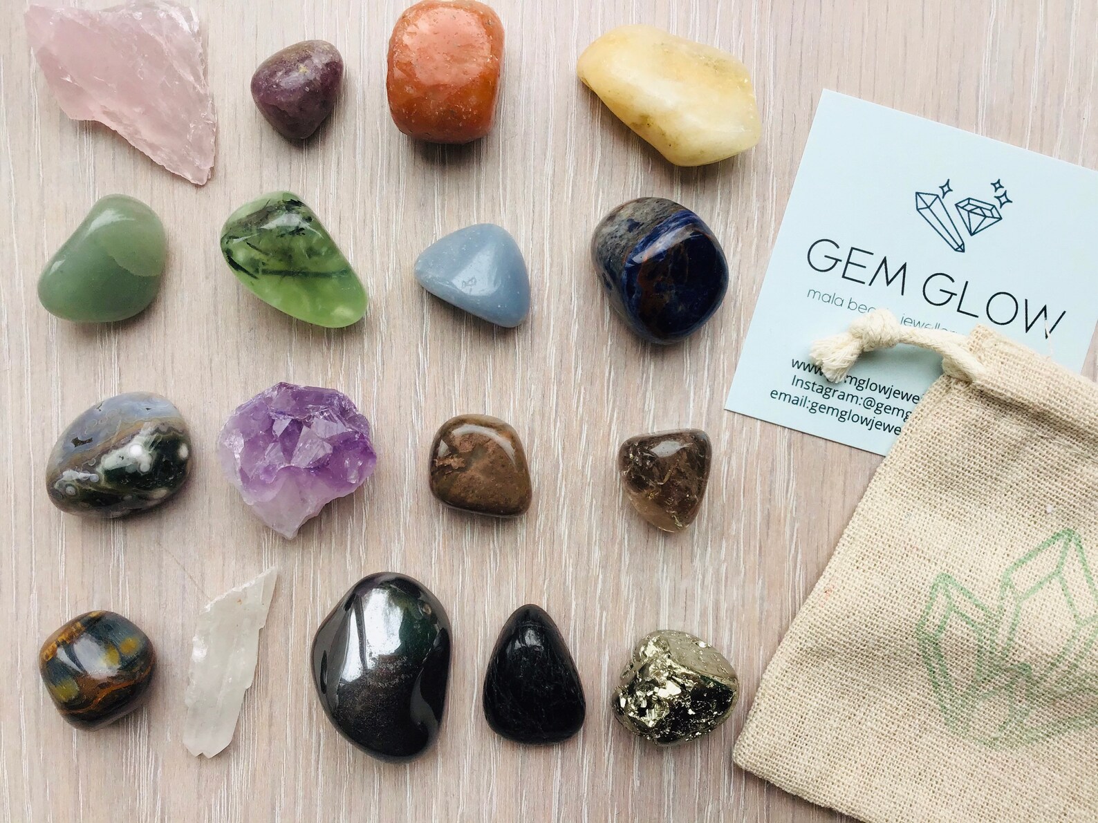 Crystals Healing Crystals Kit STARTER KIT Crystals Gift | Etsy