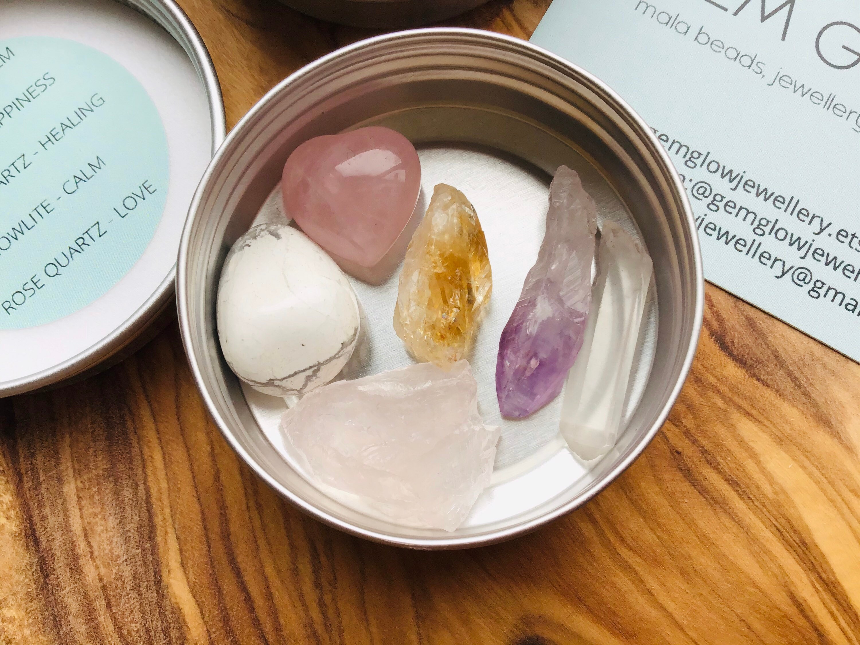 Crystals Crystals Set MINI Pocket Crystals Set | Etsy