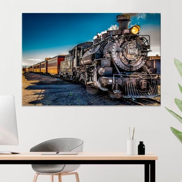 Steam Locomotive - Etsy