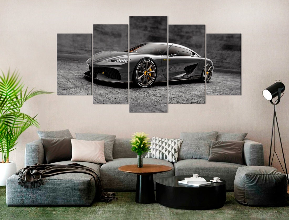 Super Car Wall Decor Koenigsegg Gemera Large Wall Art Car - Etsy