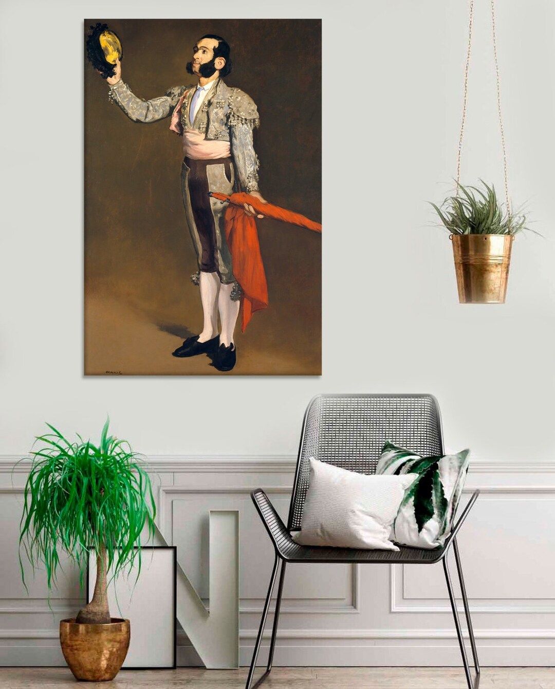 Reproduction Paintings Canvas Print, Matador (1867) Edouard Manet ...